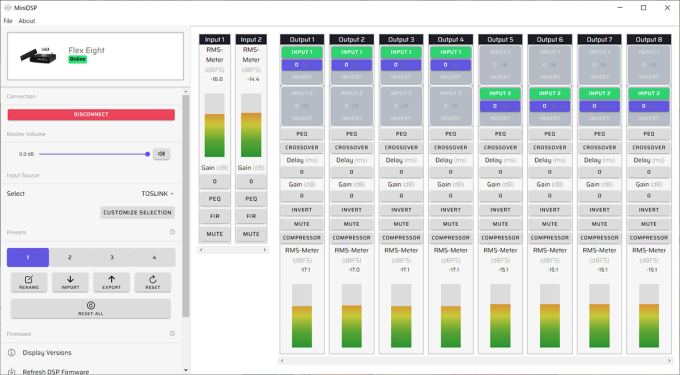 miniDSP関連のソフトウェア – miniDSP 日本唯一の正規販売サイト