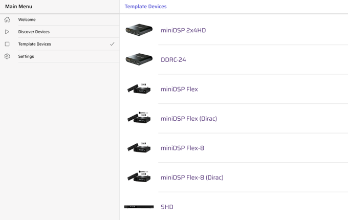 Device Console – miniDSP 日本唯一の正規販売サイト
