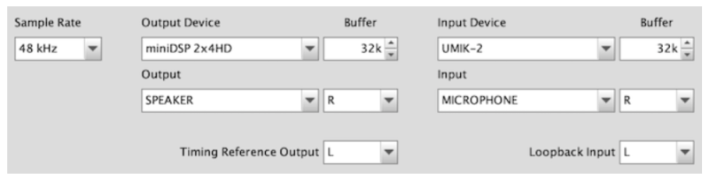 REWを使用したUMIK-1/2セットアップ – miniDSP 日本唯一の正規販売サイト